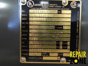 L5020 Baldor - Repair, Exchange, Remanufactured at Repair Zone